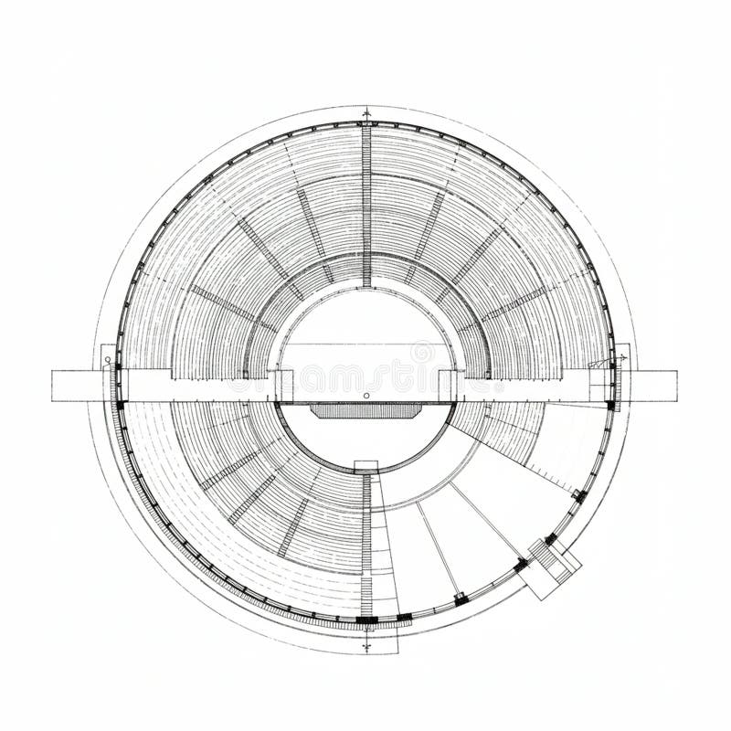 Concentric Seating Arrangements Stock Illustrations – 12 Concentric ...