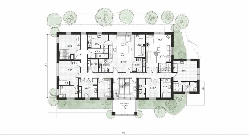 Rectangular Building Layout Stock Illustrations – 2,041 Rectangular ...