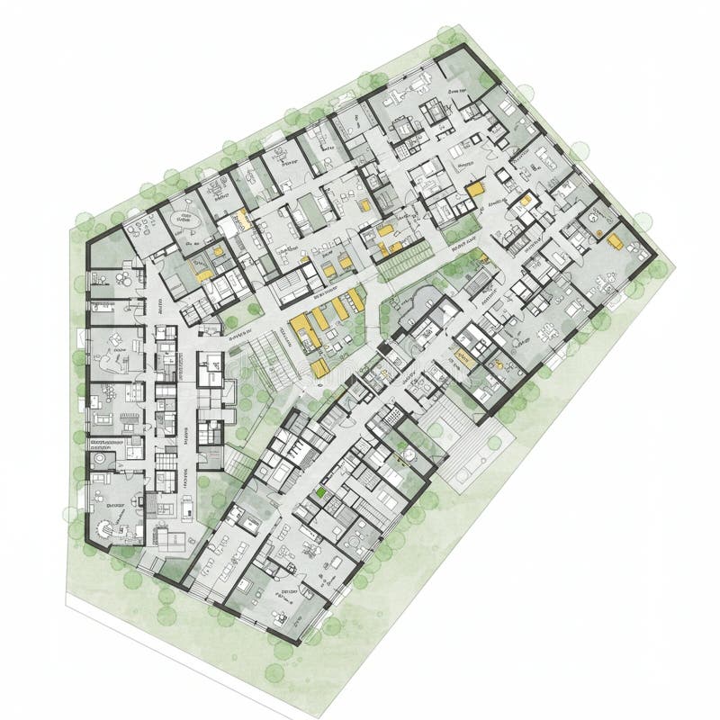 Incorporating Multiple Apartment Units Stock Illustrations – 2 ...