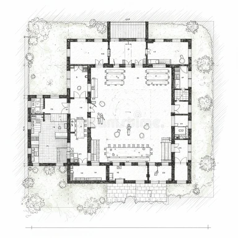Rectangular Building Layout Stock Illustrations – 2,041 Rectangular ...