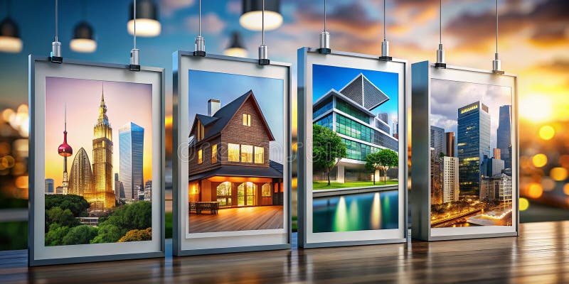 Architectural Flyer Design Templates A4 Poster Mockups for Stunning ...