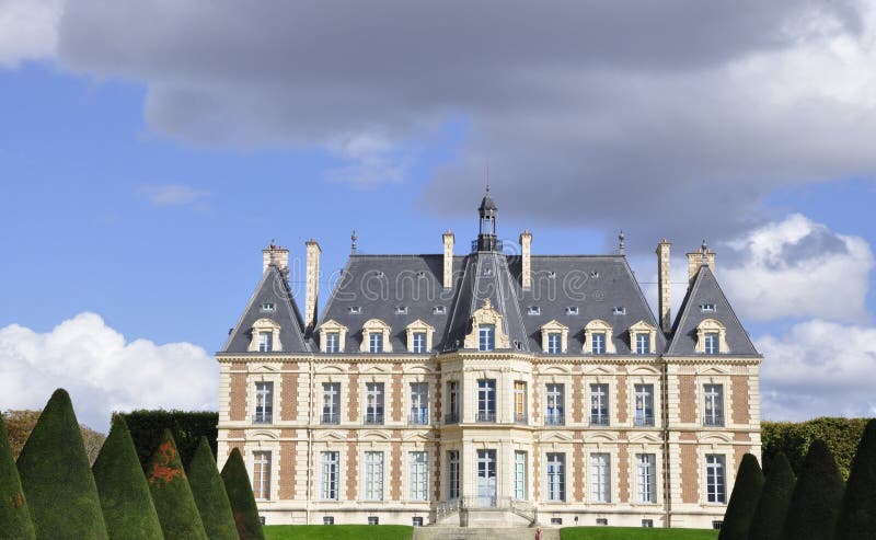 Small Castle, Symbol of Symmetry in Architecture Stock Image - Image of ...