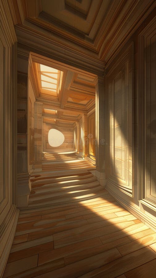 Architectural Illusion. Modern Interior Design Playing with Optical ...