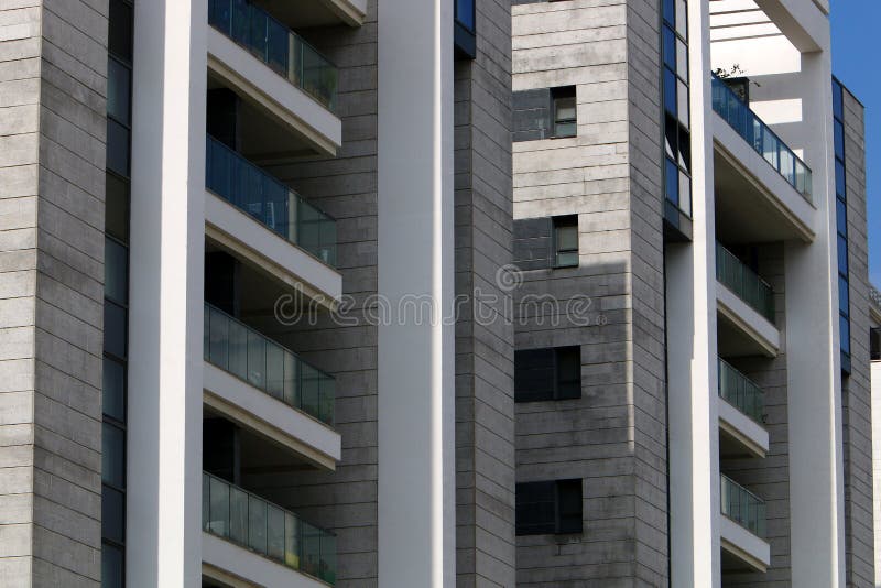 Architectural Illustration. Fragments of the Construction of Buildings ...