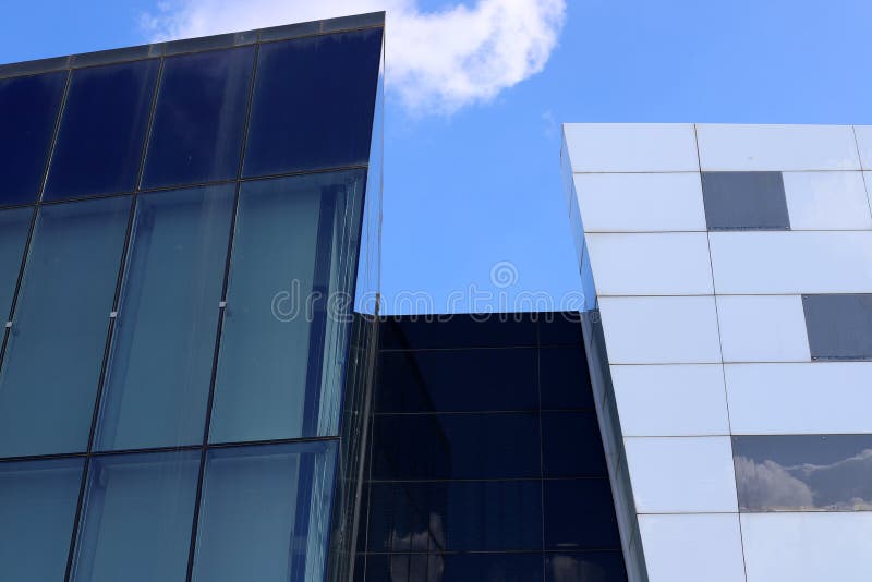 Architectural Illustration. Fragments of the Construction of Buildings ...