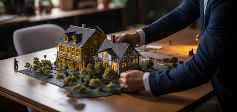 Architectural Insights Scale Model Houses Representing Different ...