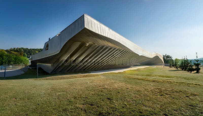 Architectural Installation Showcasing Parametric Design Features in an ...