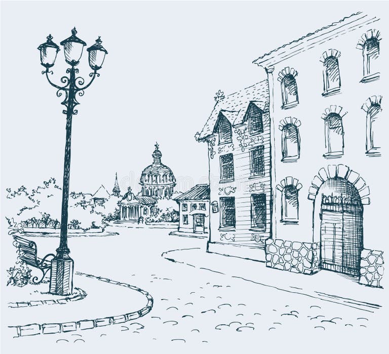 Architectural Paving Stock Illustrations – 728 Architectural Paving ...