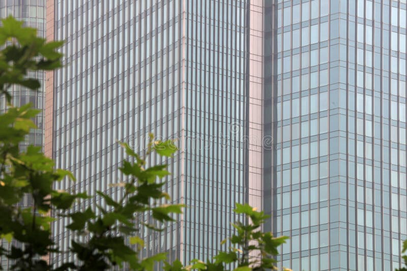 Architectural Landscape of Urban Glass Building Stock Photo - Image of ...