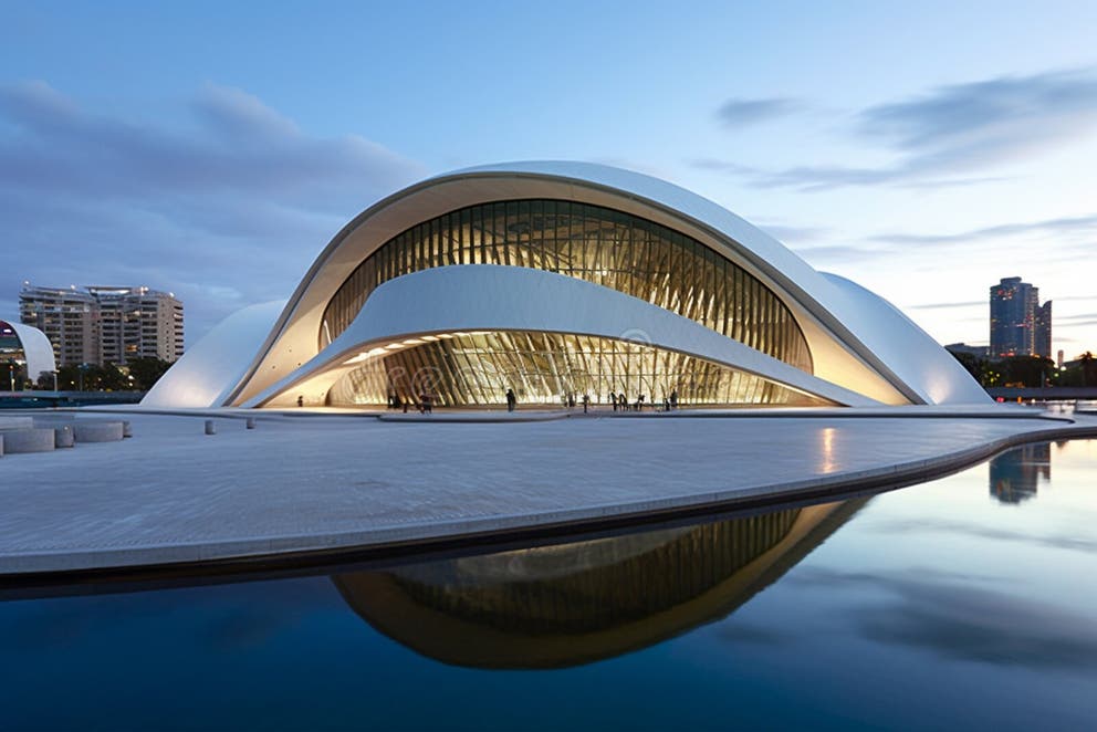 Architectural Masterpieces: a Showcase of Iconic Structures Stock ...