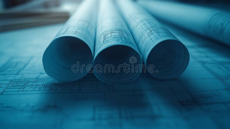 Architectural Model Design 3d Draft Illustration of Large Building ...