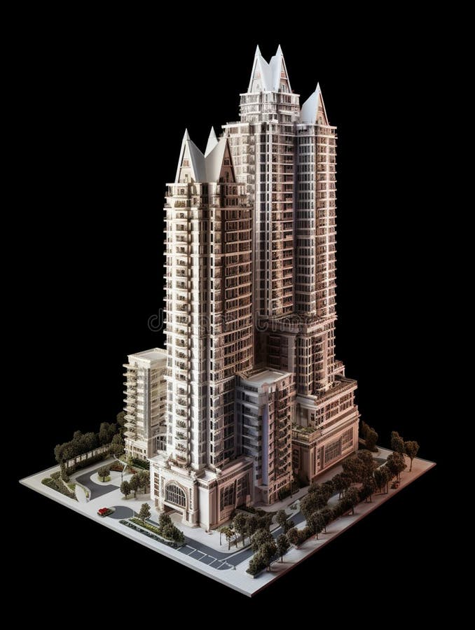 High Rise Construction Architect Stock Illustrations – 382 High Rise ...