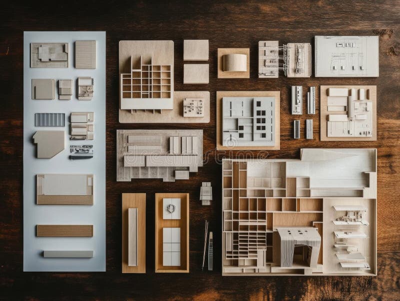 Architectural Model Kit, Exploring Geometric Shapes and Structures ...