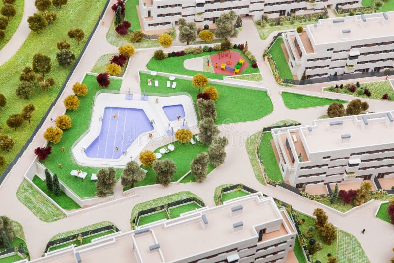 Architectural model stock image. Image of architecture - 269458609