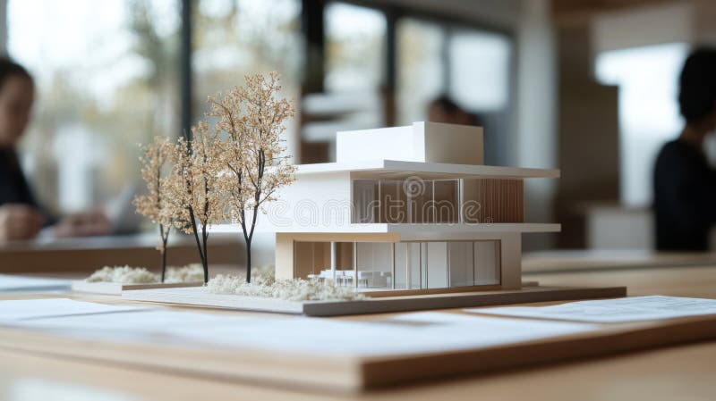 Architectural Model Showcases Innovative Design for Modern Real Estate ...