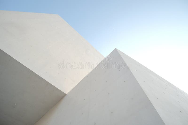 The Architectural of Modern Art Museums Stock Image - Image of stairs ...
