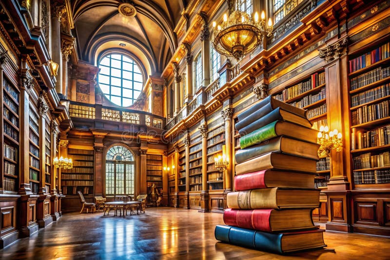 Architectural Photography of Book Stacks and Libraries Stunning Visuals Capturing the Beauty of ...