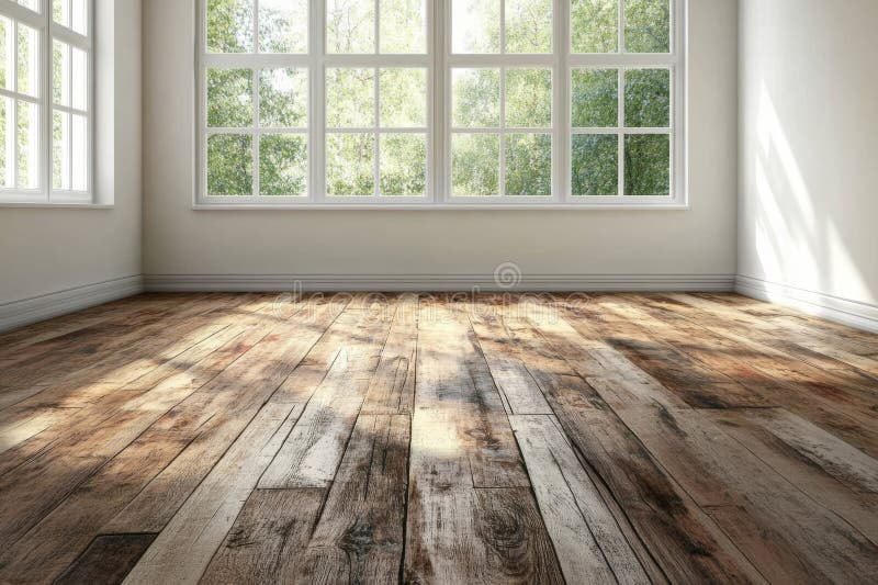 Architectural Photography of an Empty White Room Panorama, Centering on ...