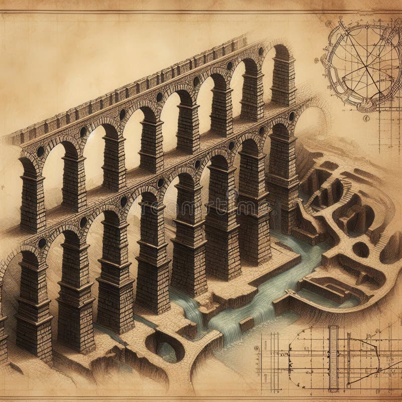 Aqueduct Elevation Stock Illustrations – 17 Aqueduct Elevation Stock ...