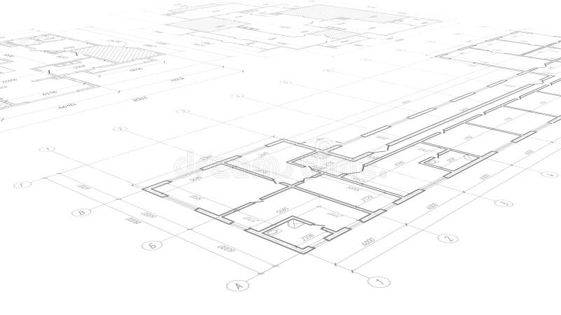 Architectural Plan .House Plan Project .Engineering Design .Industrial ...