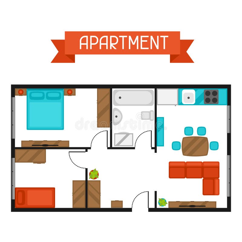 Plan Studio Apartment Stock Illustrations – 2,257 Plan Studio Apartment ...