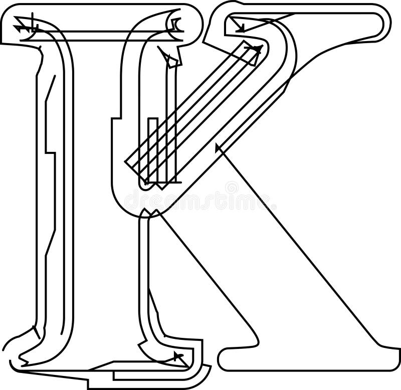 Wireframe Letters Stock Illustrations – 1,139 Wireframe Letters Stock ...