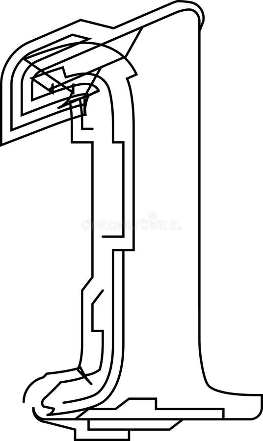 Architectural Project Font, Technical Draw Style Alphabet. Geometrical ... Architectural Project Font, Technical Draw Style Alphabet. Geometrical ...
