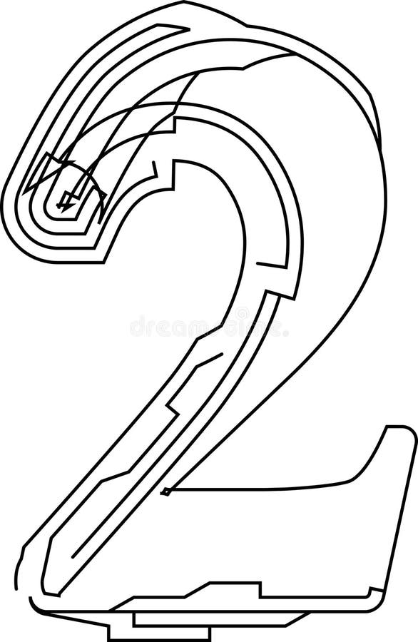 Architectural Project Font, Technical Draw Style Alphabet. Geometrical ...