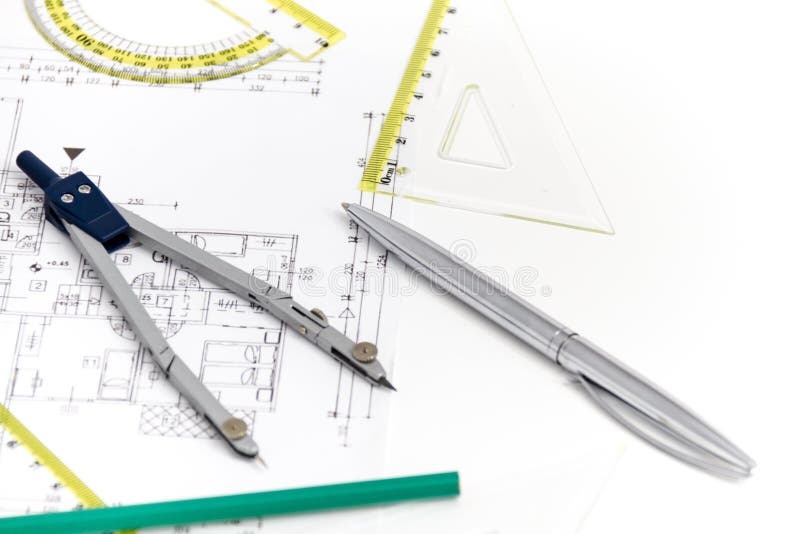 The pair of compasses stock illustration. Illustration of round - 39705797