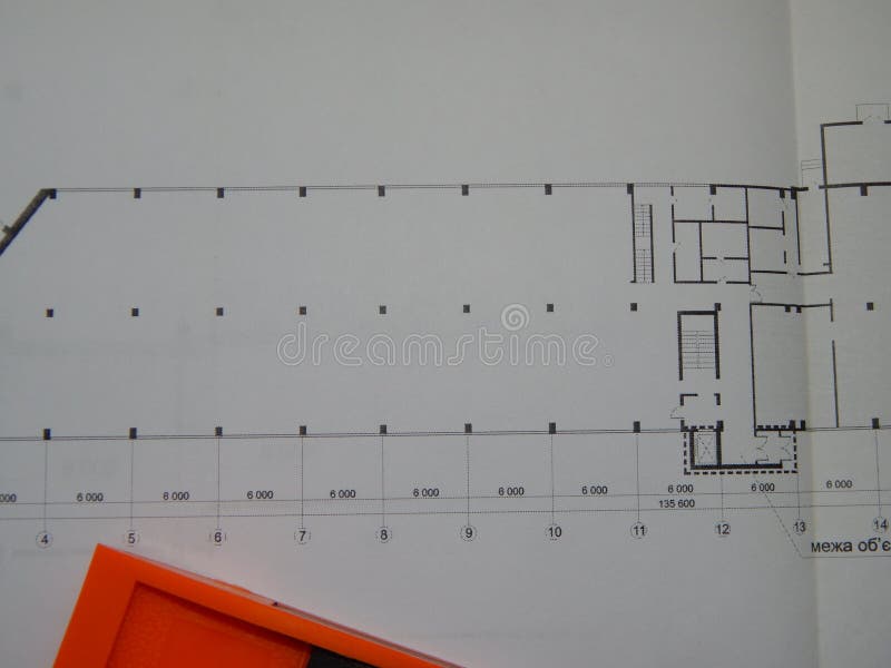 Architectural Projects Architect Work, Design Stock Image - Image of ...