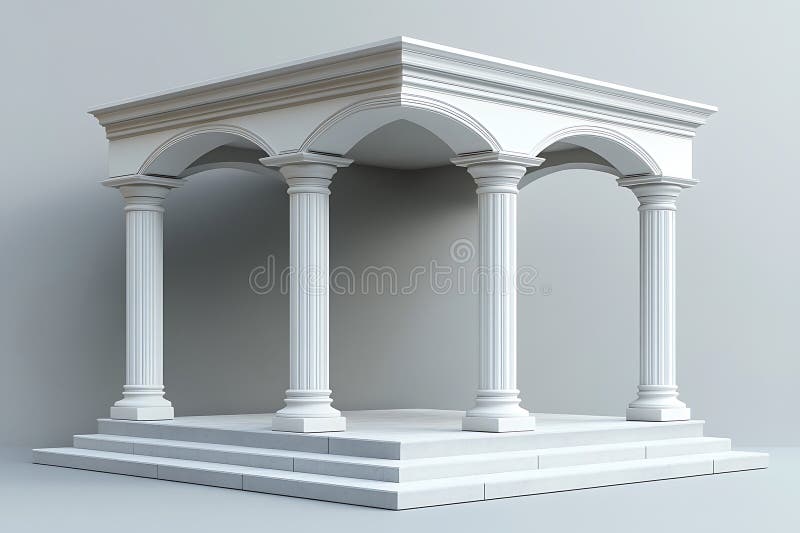 Greek Arches Render Stock Illustrations – 17 Greek Arches Render Stock ...