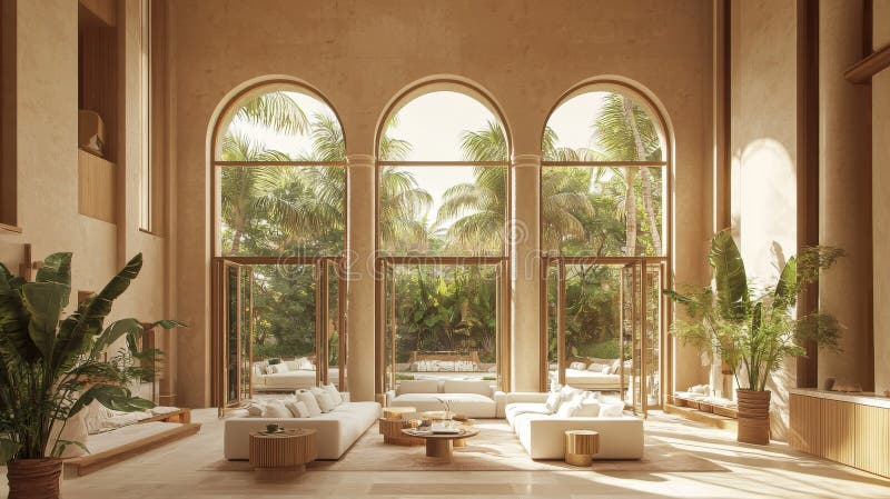 Architectural Rendering Illustrating the Openness and Elegance of the ...