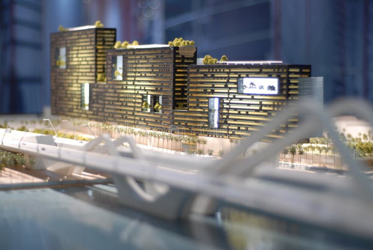 Architectural Replica stock image. Image of futuristic - 3356889