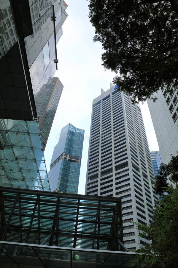 The Balance between Nature and Modern Building Editorial Photo - Image ...