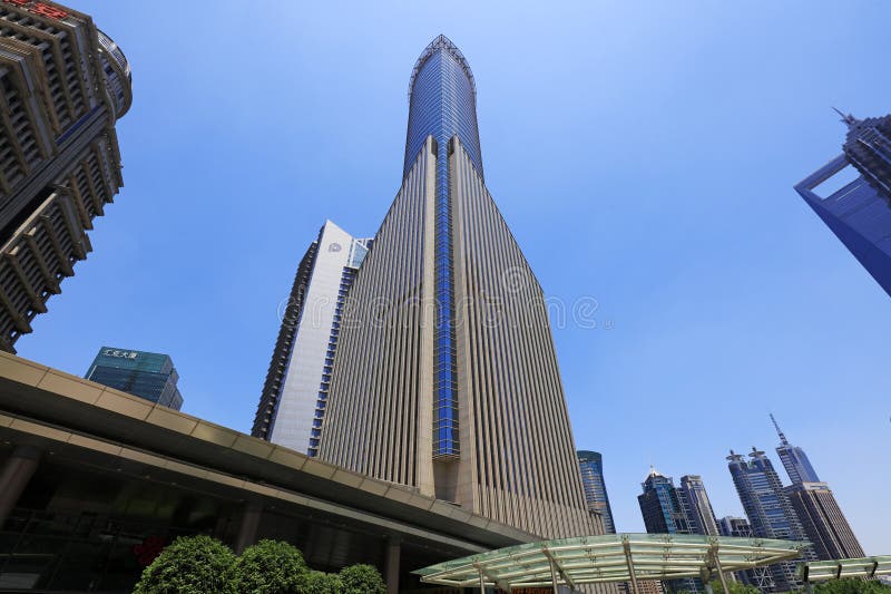 Architectural Scenery of Bank of China Building, Shanghai, China ...
