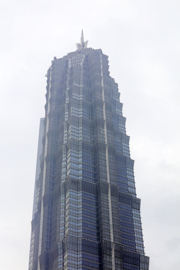 Architectural Scenery of Jinmao Tower in Shanghai, Shanghai, China ...