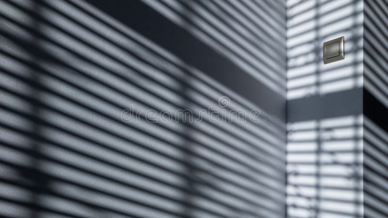 Architectural Shadows. Sunlight Architecture Abstract Background with ...