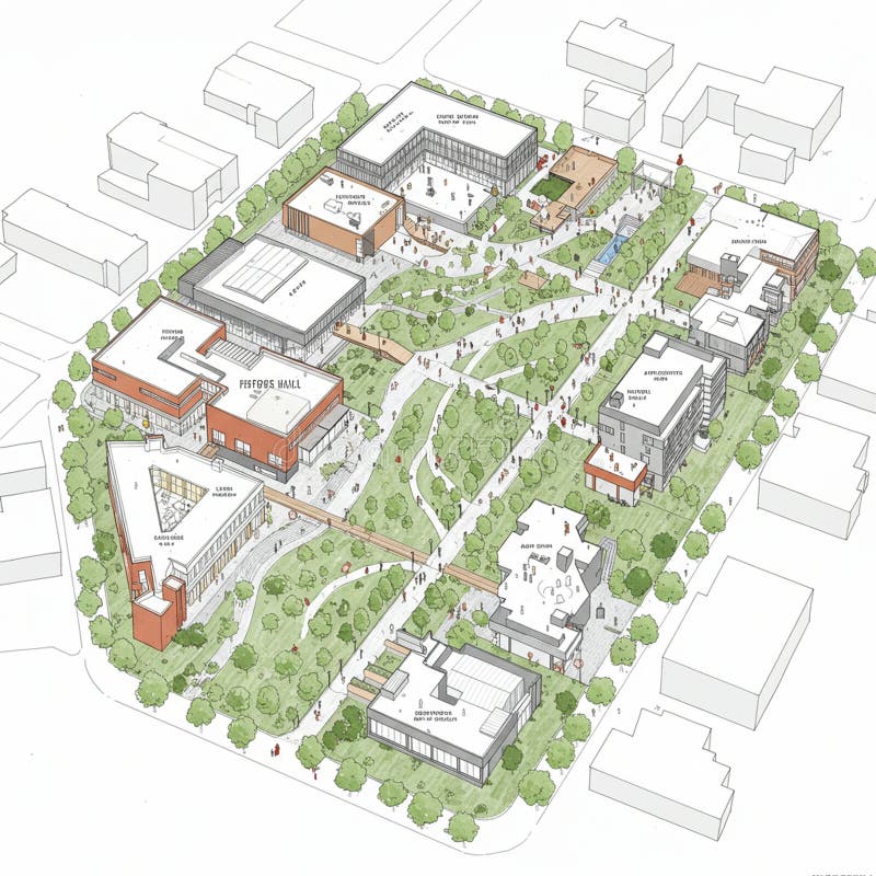 Connected Campus Stock Illustrations – 159 Connected Campus Stock Illustrations, Vectors ...