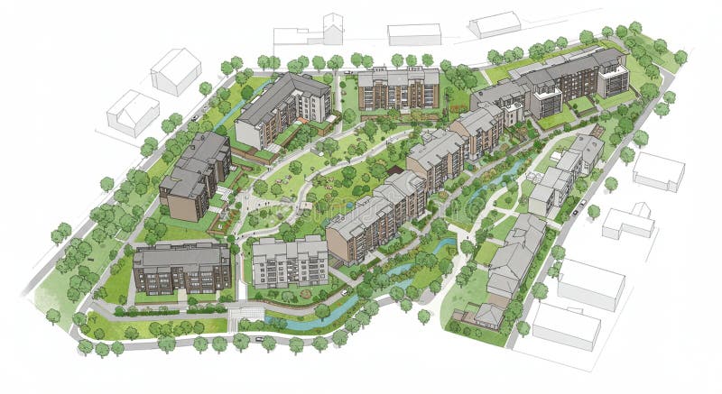 Undeveloped Plots Stock Illustrations – 1 Undeveloped Plots Stock ...