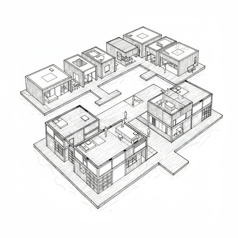Architectural Modern Buildings Stock Illustrations – 43,223 ...