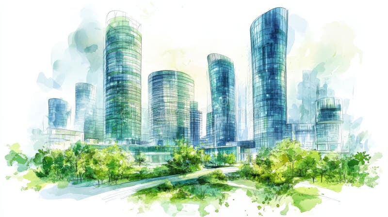 An Architectural Sketch of an Eco-friendly and Sustainable Building ...