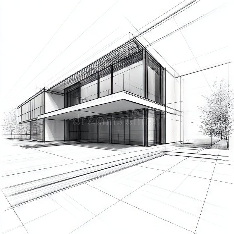 Minimalist Buildings Sketches THE MINIMALIST :: Behance