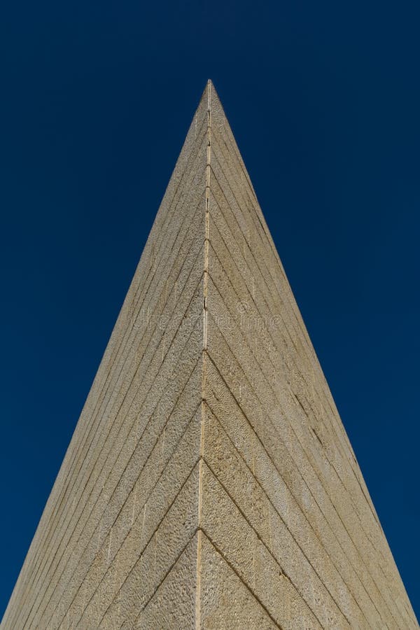 Architectural Structure in the Form of a Pyramid, Lined with Tiled ...