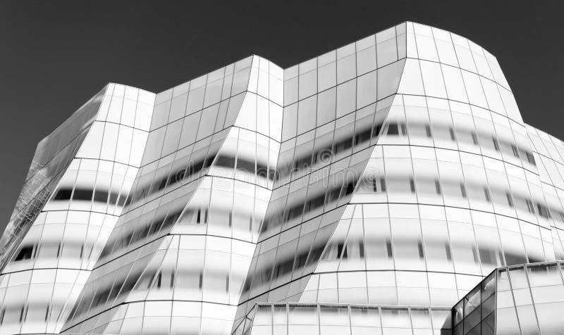 Architectural Structure. Geometric Shapes on Modern Building. Geometric ...