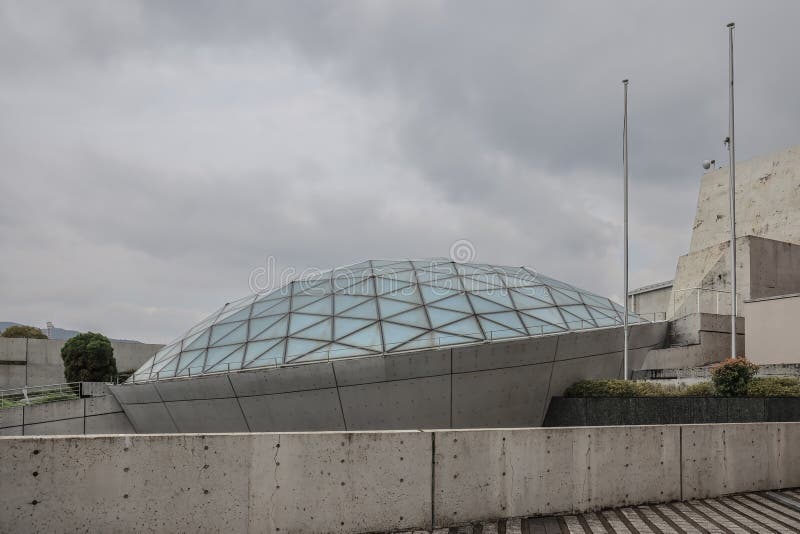 Architectural Structure with Glass Dome and Red Brick Building March 28 ...