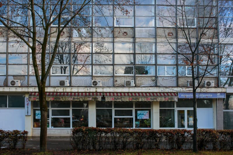 Architectural Structure with Multiple Windows in Cluj Napoca, Romania ...