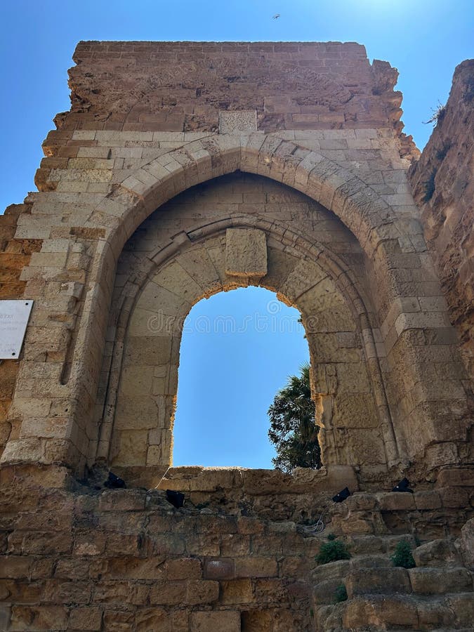 Architectural Structure Resembling a Part of an Ancient Fortress or ...