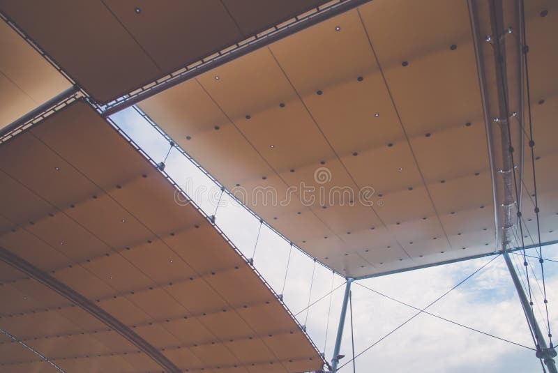 Architectural Structure and Sky Stock Photo - Image of construction ...