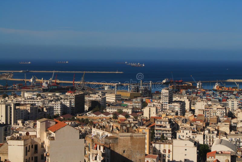 Algiers, Capital City of Algeria Stock Photo - Image of architecture ...