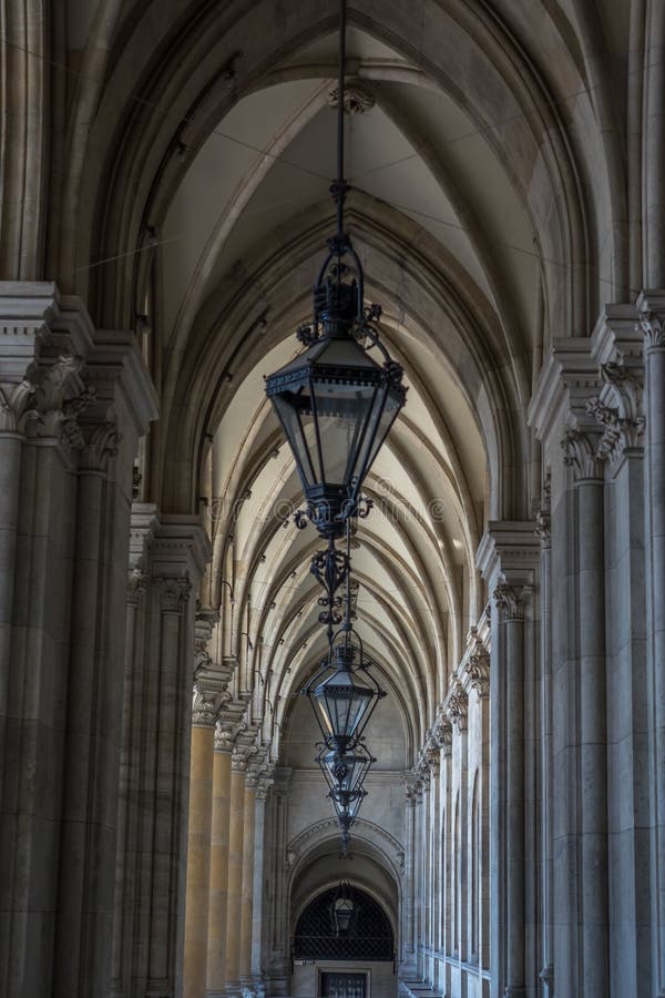 Architectural symmetry stock image. Image of vienna, travel - 58559077